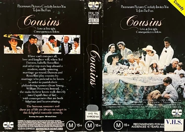 Opening and Closing to Cousins (1989) 1990 VHS (Australia) | VHS ...