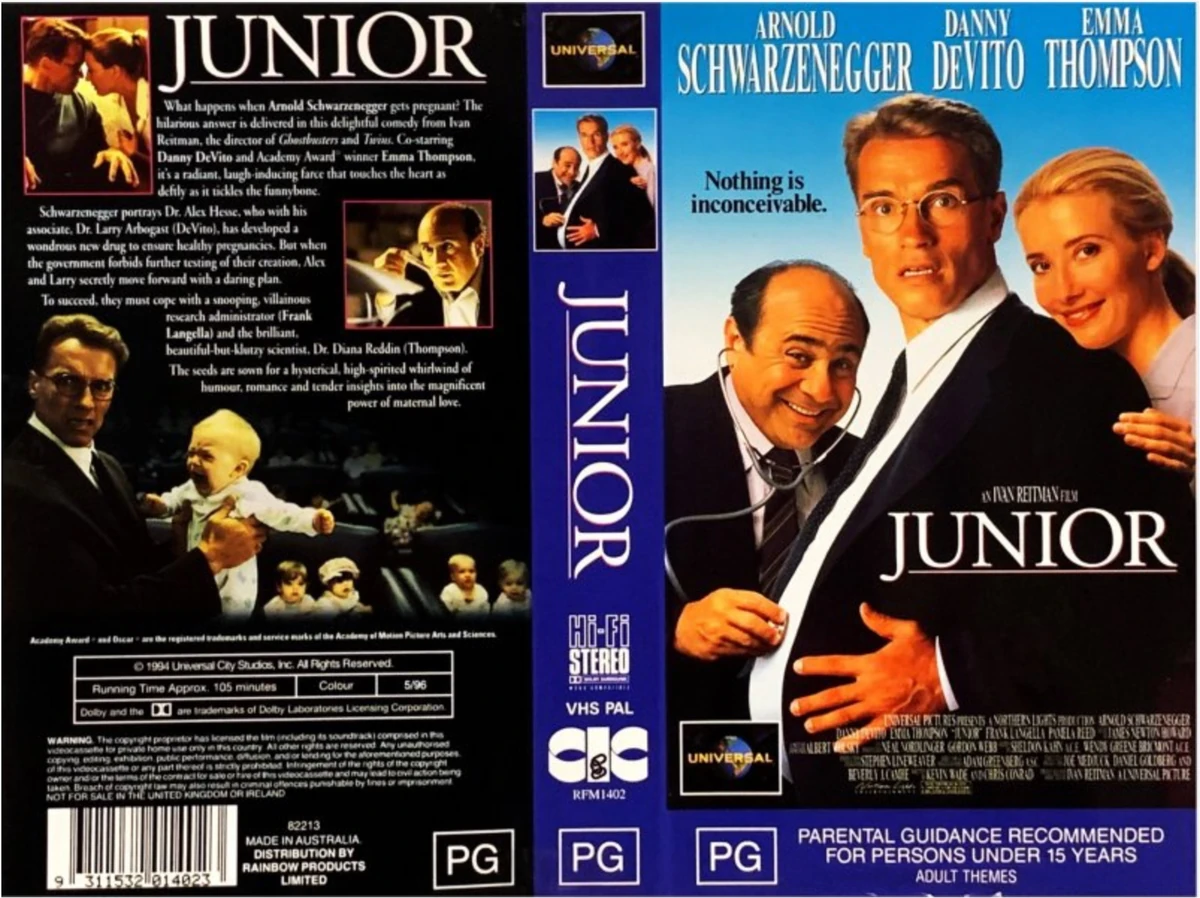 Opening and Closing to Junior (1994) 1996 VHS (Australia) | VHS Openings Wiki | Fandom