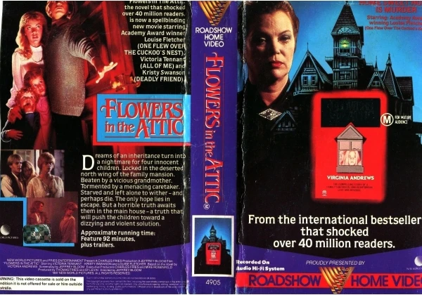 Opening and Closing to Flowers in the Attic (1987) 1988 VHS (Australia ...