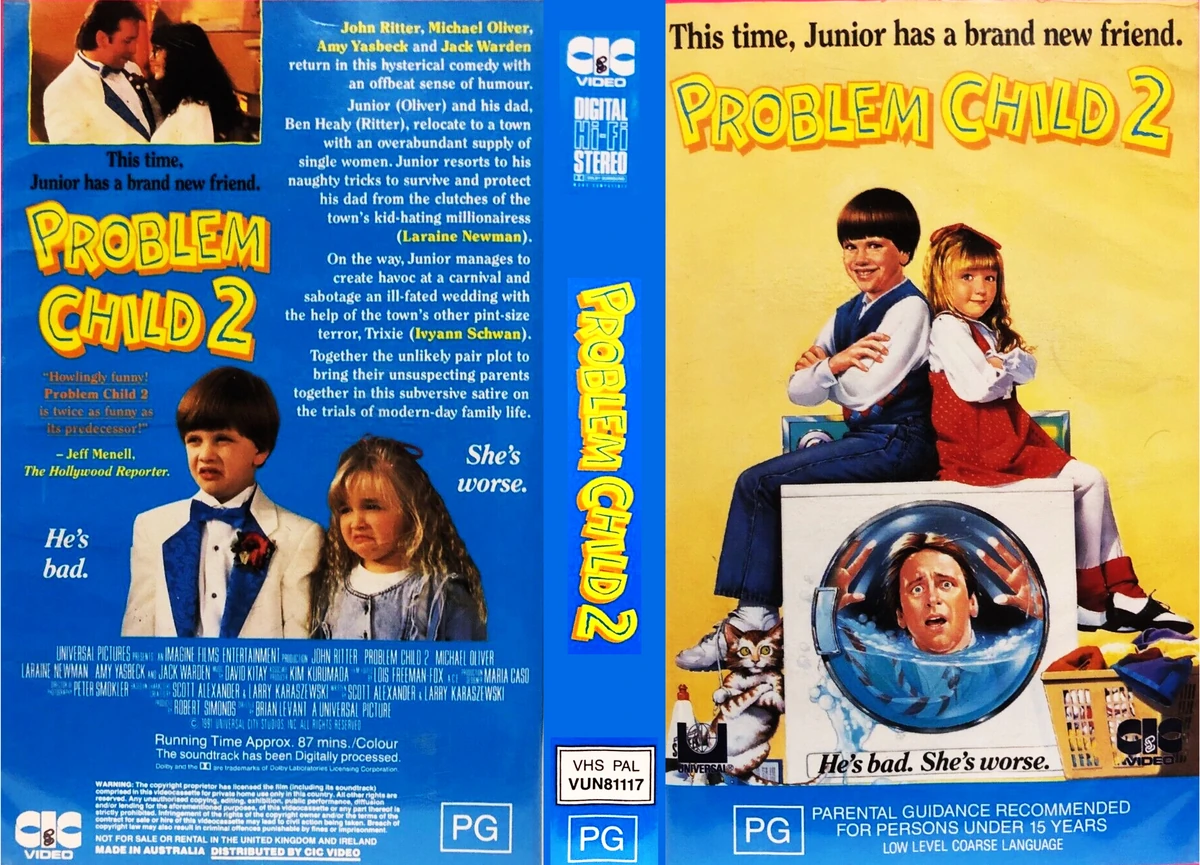 Opening & Closing to Problem Child 2 (1991) 1992 VHS (Australia) | VHS ...
