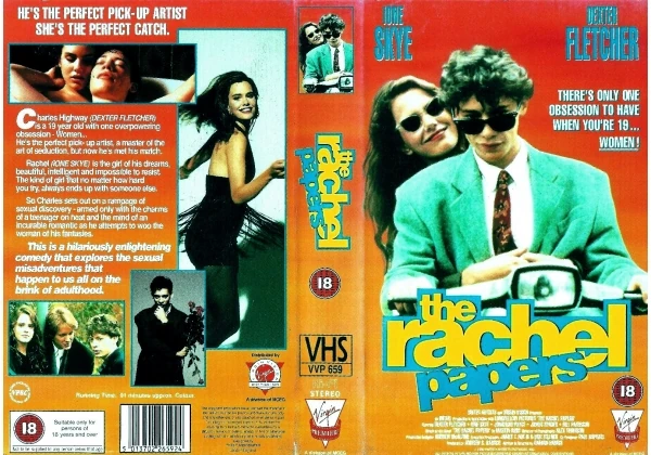 Opening to The Rachel Papers (1989) 1990 VHS (UK) (rental) | VHS ...