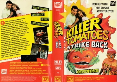 Opening and Closing to Killer Tomatoes Strike Back! (1991) 1992 VHS (Australia) | VHS Openings ...