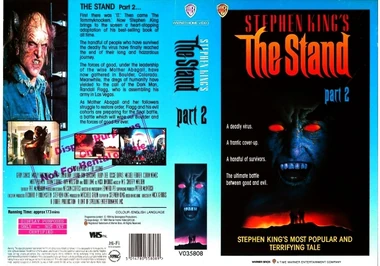 Opening to Stephen King's The Stand (1994) 1994 VHS (UK) (rental) | VHS ...