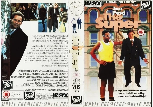 Opening to The Super (1991) 1992 VHS (UK) (rental) | VHS Openings Wiki ...