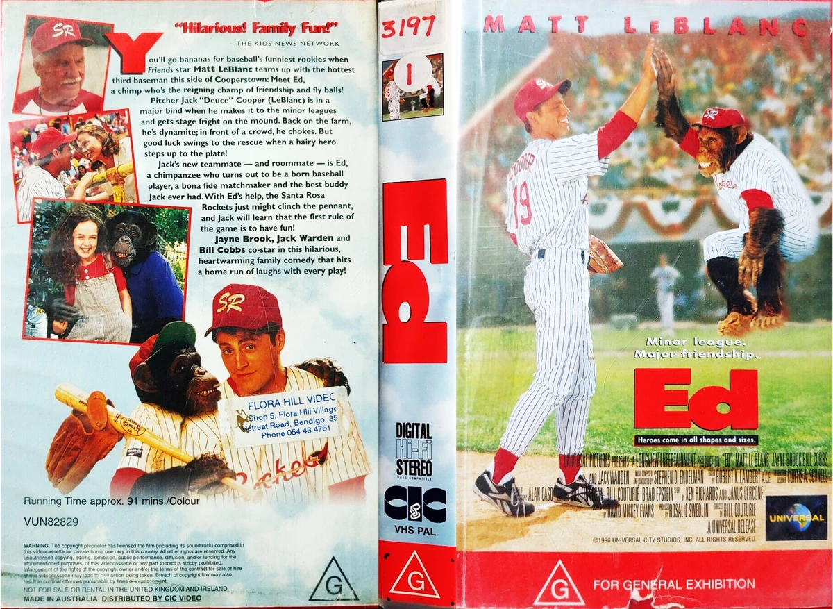 Opening and Closing to Ed (1996) 1997 VHS (Australia) | VHS Openings ...