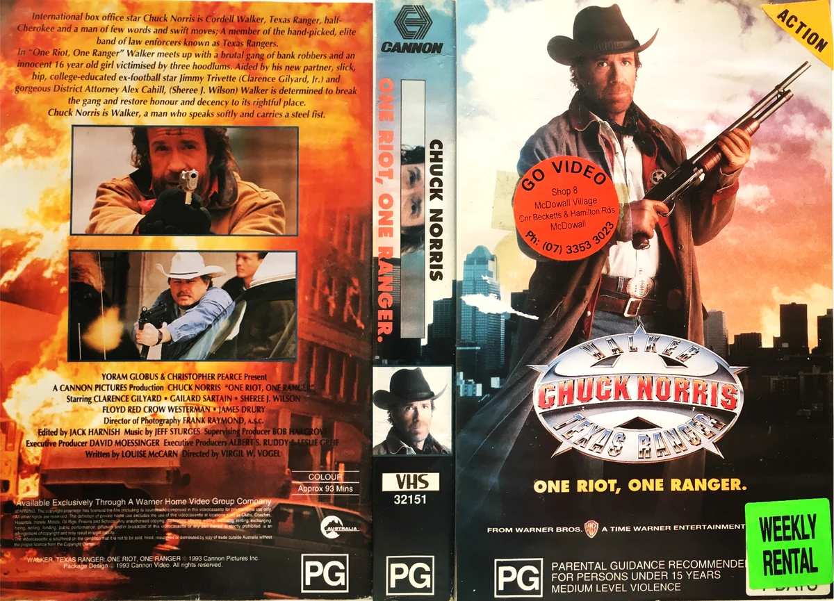 Opening and Closing to Walker, Texas Ranger: One Riot, One Ranger (1993 ...
