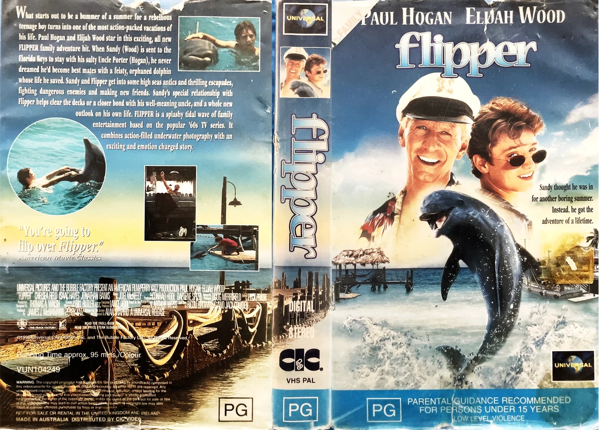 Opening & Closing to Flipper (1996) 1997 VHS (Australia) | VHS Openings ...