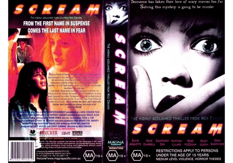 Opening and Closing to Scream (1996) 1997 VHS (Australia) | VHS ...