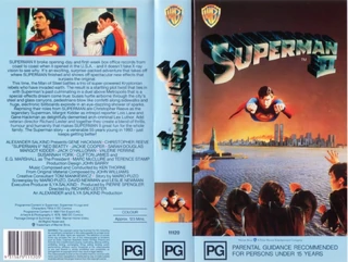 Opening and Closing to Superman II (1980) 1993 VHS (Australia) | VHS ...