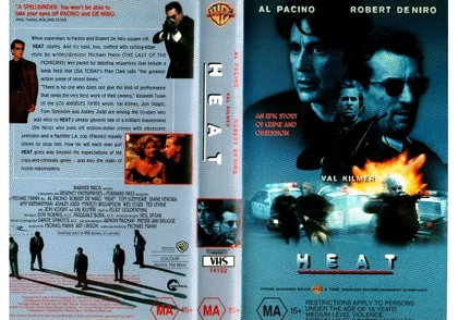 Opening and Closing to Heat (1995) 1996 VHS (Australia) | VHS Openings ...