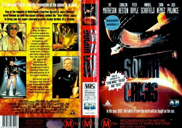 Opening and Closing to Solar Crisis (1990) 1994 VHS (Australia) | VHS ...