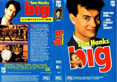 Opening and Closing to Big (1988) 1989 VHS (Australia) | VHS Openings ...