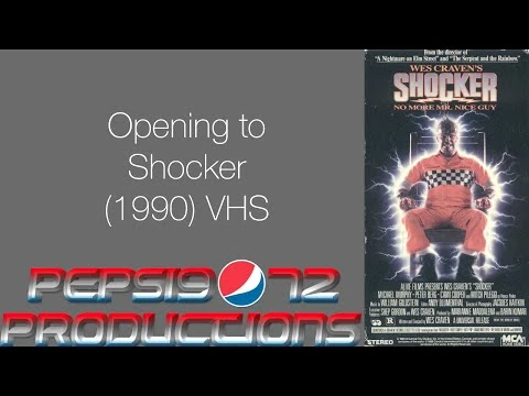 Opening to Shocker (1989) 1990 VHS | VHS Openings Wiki | Fandom