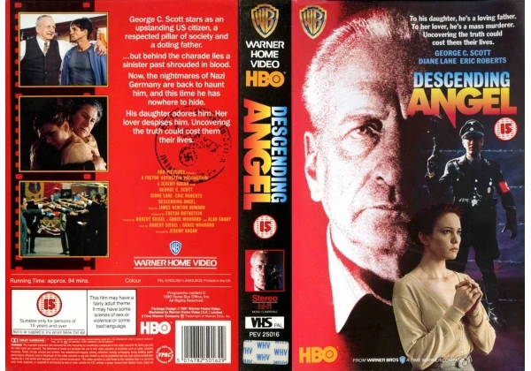 Opening to Descending Angel (1990) 1991 VHS (UK) (rental) | VHS ...