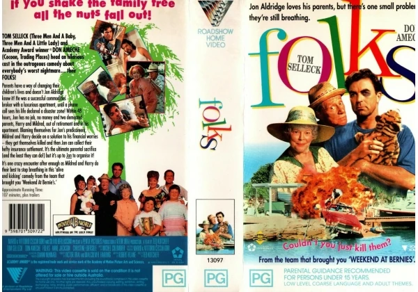 Opening and Closing to Folks! (1992) 1993 VHS (Australia) | VHS Openings Wiki | Fandom