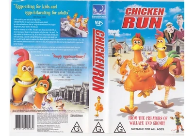 Opening and Closing to Chicken Run (2000) 2001 VHS (Australia) | VHS ...