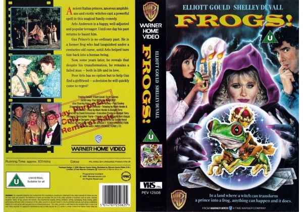 Opening to Frogs! (1991) 1992 VHS (UK) (rental) | VHS Openings Wiki ...