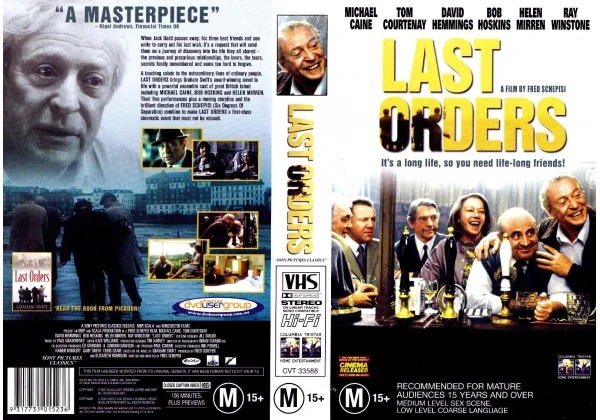 Opening and Closing to Last Orders (2001) 2003 VHS (Australia) | VHS Openings Wiki | Fandom