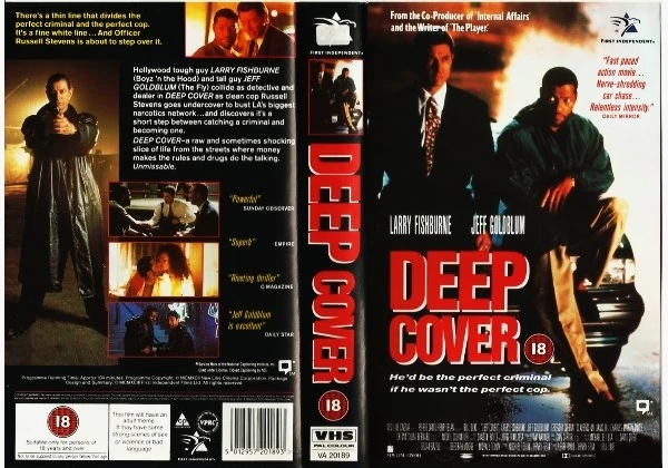 Opening to Deep Cover (1992) 1993 VHS (UK) (rental) | VHS Openings Wiki ...