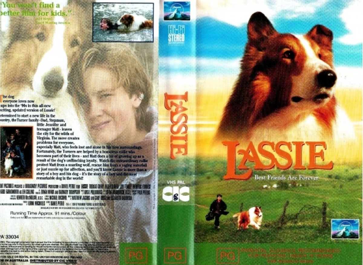 Opening and Closing to Lassie (1994) 1995 VHS (Australia) | VHS ...