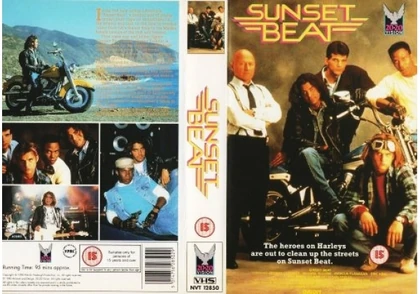 Opening to Sunset Beat (1990) 1991 VHS (UK) (rental) | VHS Openings Wiki | Fandom