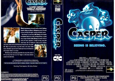 Opening and Closing to Casper (1995) 1995 VHS (Australia) | VHS ...
