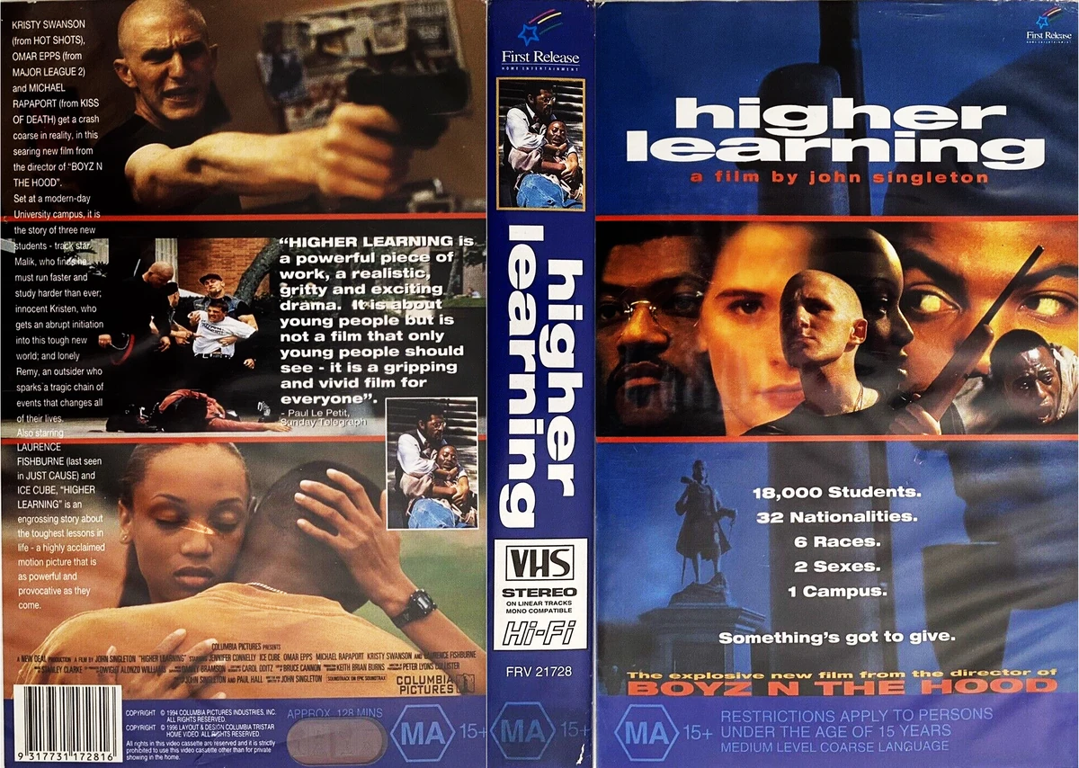 Opening and Closing to Higher Learning (1995) 1996 VHS (Australia ...
