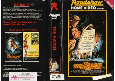 Opening and Closing to The Raven (1963) 1984 VHS (Australia) | VHS ...