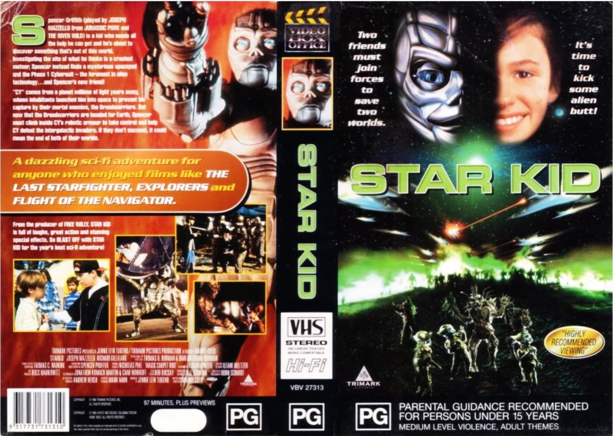 Opening and Closing to Star Kid (1997) 1998 VHS (Australia) | VHS ...