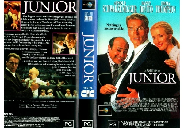 Opening & Closing to Junior (1994) 1995 VHS (Australia) | VHS Openings ...