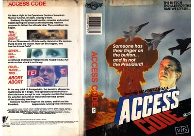Opening and Closing to Access Code (1984) 1988 VHS (Australia) | VHS ...