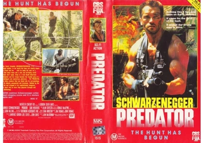 Opening and Closing to Predator (1987) 1988 VHS (Australia) | VHS ...