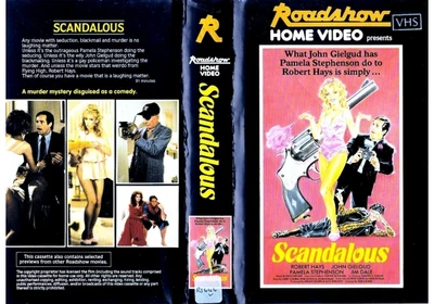 Opening and Closing to Scandalous (1984) 1984 VHS (Australia) | VHS ...
