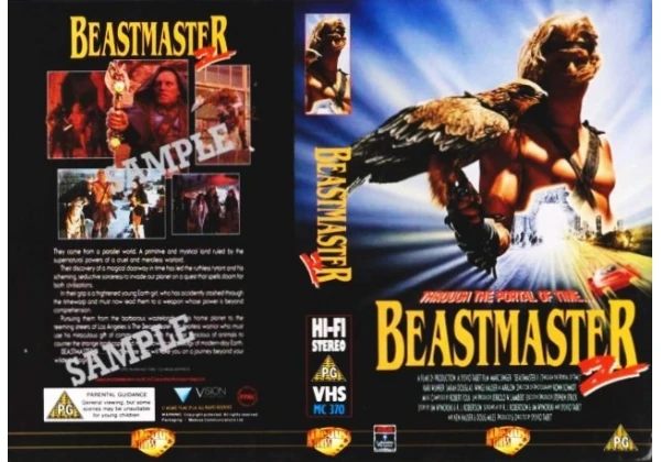Opening to Beastmaster 2 (1991) 1991 VHS (UK) (rental) | VHS Openings ...