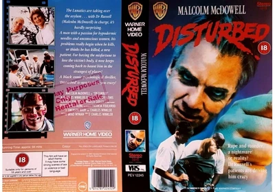 Opening to Disturbed (1990) 1992 VHS (UK) (rental) | VHS Openings Wiki ...