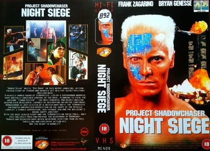 Opening to Project Shadowchaser - Night Siege (1994) 1994 VHS (UK ...
