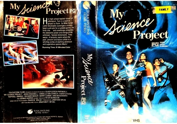 Opening and Closing to My Science Project (1985) 1986 VHS (Australia ...