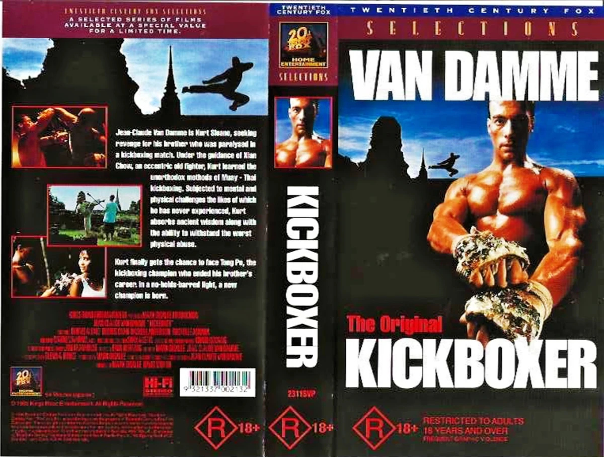 Opening and Closing to Kickboxer (1989) 1996 VHS (Australia) | VHS ...