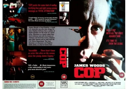 Opening to Cop (1988) 1988 VHS (UK) (rental) | VHS Openings Wiki | Fandom