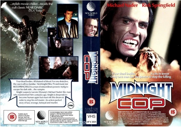 Opening to Midnight Cop (1989) 1990 VHS (UK) (rental) | VHS Openings ...