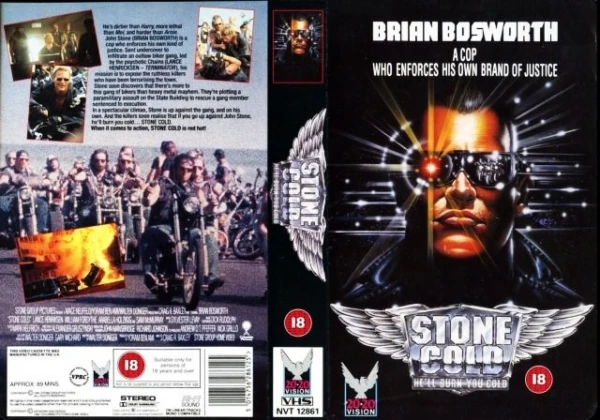 Opening to Stone Cold (1991) 1992 VHS (UK) (rental) | VHS Openings Wiki ...