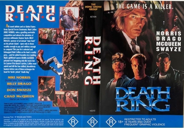 Opening and Closing to Death Ring (1992) 1993 VHS (Australia) | VHS Openings Wiki | Fandom