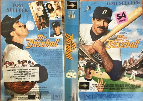 Opening and Closing to Mr. Baseball (1992) 1993 VHS (Australia) | VHS ...