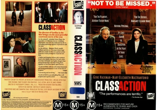 Opening and Closing to Class Action (1991) 1991 VHS (Australia) | VHS ...