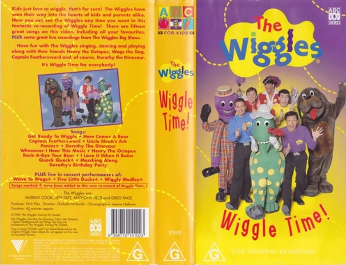 Opening and Closing to The Wiggles: Wiggle Time (1998) 1998 VHS ...