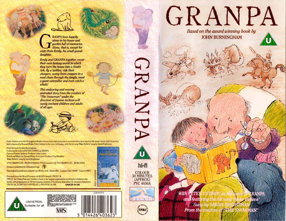 Opening to Granpa 1990 VHS (UK) (retail) | VHS Openings Wiki | Fandom