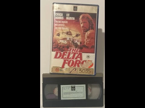Opening and Closing to The Delta Force (1986) 1986 VHS (Australia ...