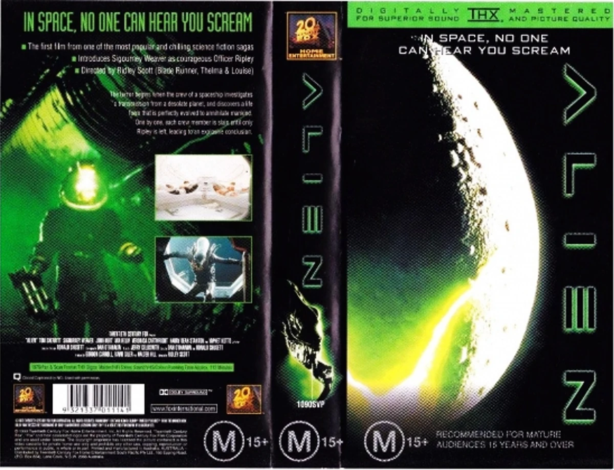 Opening and Closing to Alien (1979) 2000 VHS (Australia) | VHS Openings ...