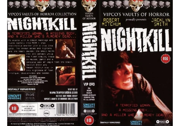 Opening and Closing to Nightkill (uncut) (1980) 2001 VHS (UK) | VHS ...
