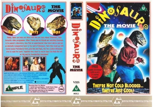 Opening to Dinosaurs: The Movie (1991) 1991 VHS (UK) (rental) | VHS ...